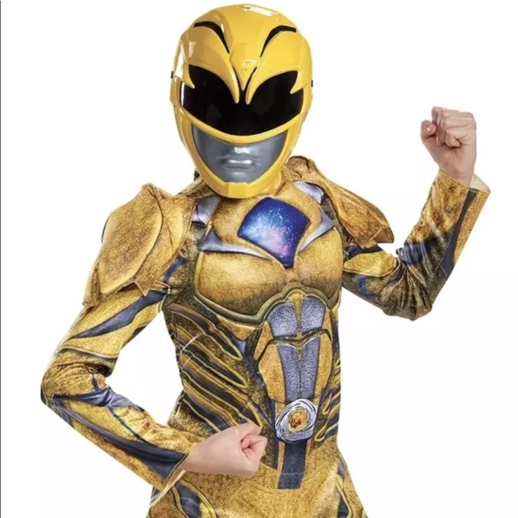 Disguise | Costumes | Yellow Power Rangers Kids Fancy Halloween Costume ...
